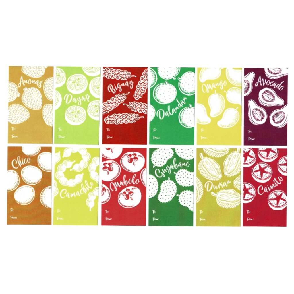 Philippine Fruits Gift Tags — Yuchengco Museum