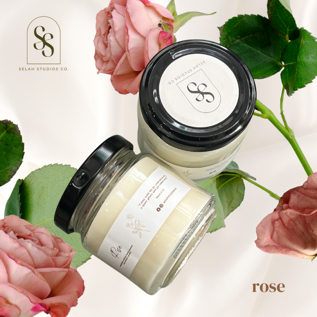 Rose Scented Candle 100ml — Yuchengco Museum